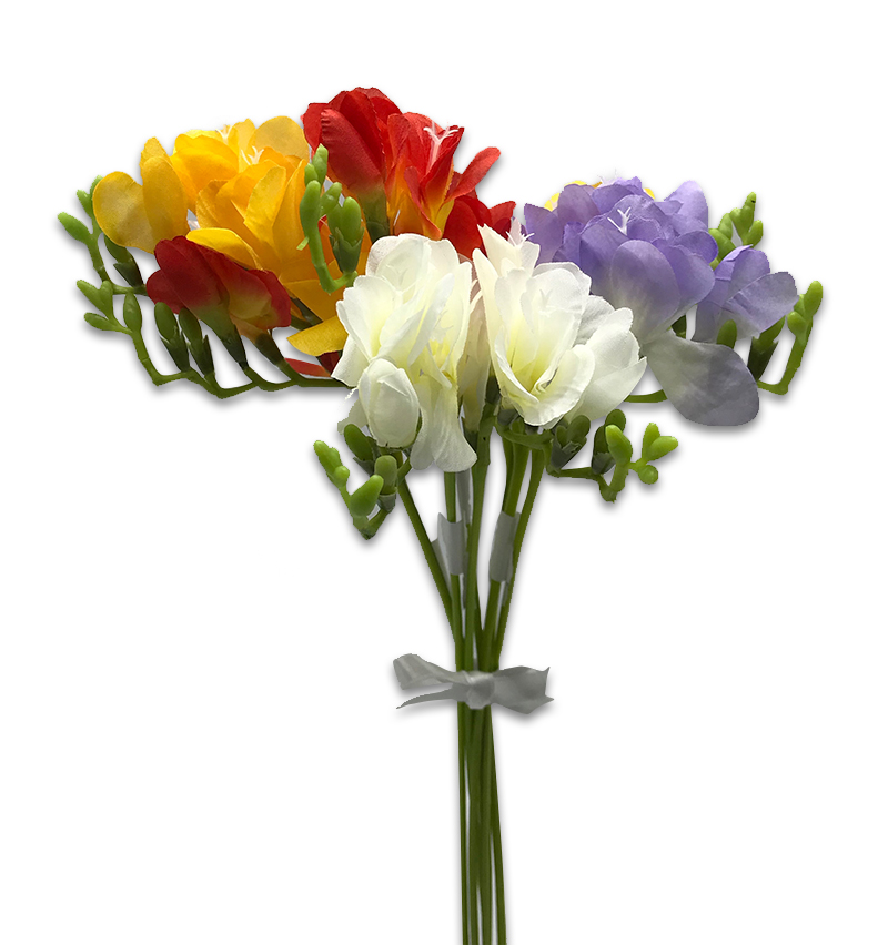 Handtied Posy Of Six Assorted Freesias – Wearenotashop