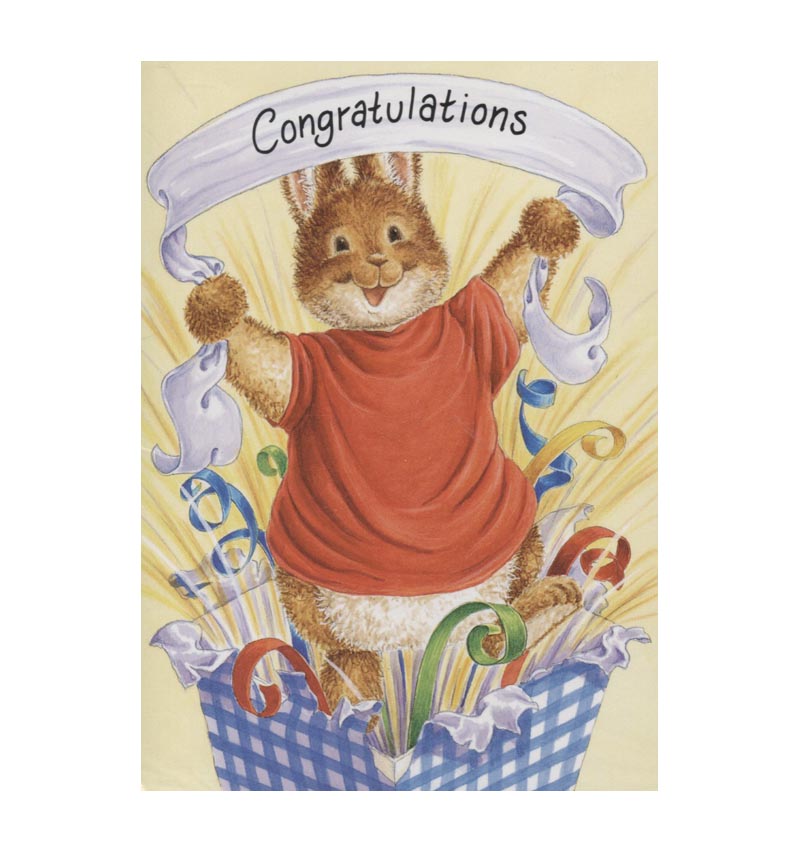Congratulations – Rabbit – Wearenotashop