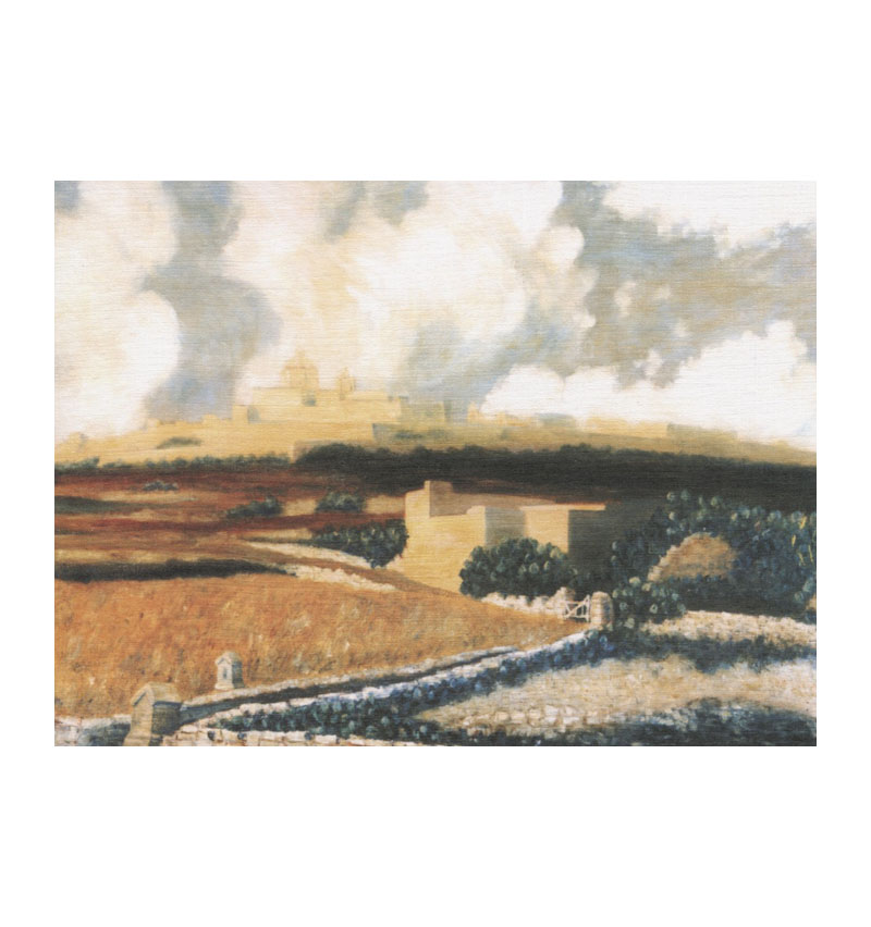 Mdina – From An Oil On Canvas Painting By Martin Scicluna – Wearenotashop