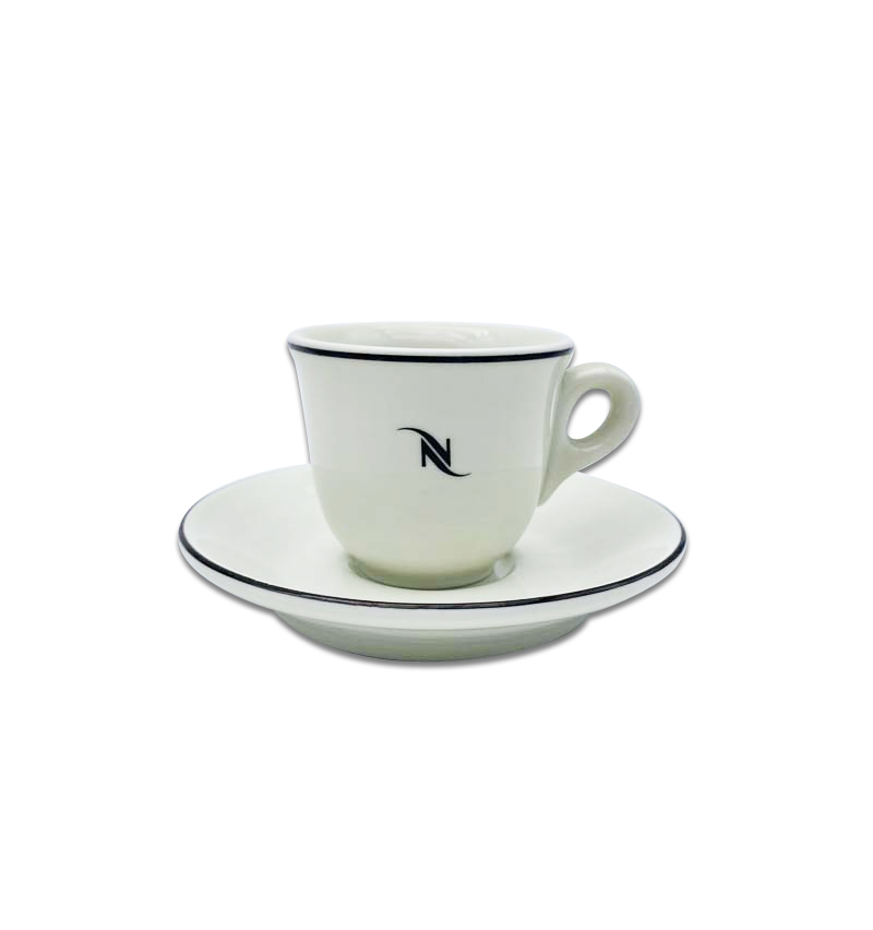 Set Of Three Nespresso Espresso Cups And Saucers – Wearenotashop