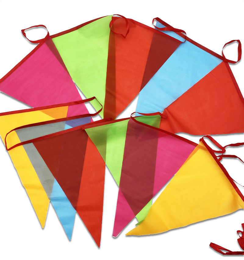 Weatherproof Nylon Bunting – 50 Metres – Assorted Primary Colours ...