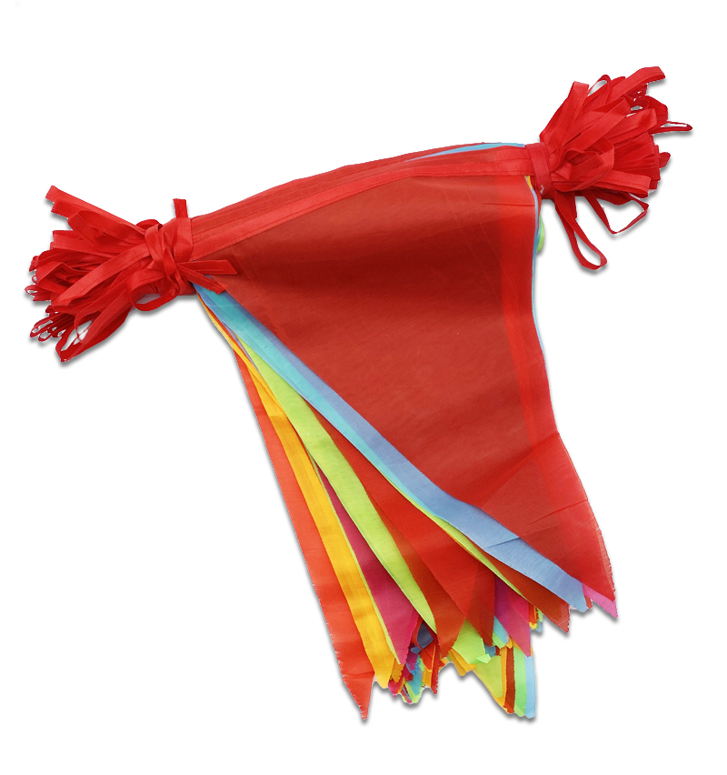 Weatherproof Nylon Bunting – 50 Metres – Assorted Primary Colours ...
