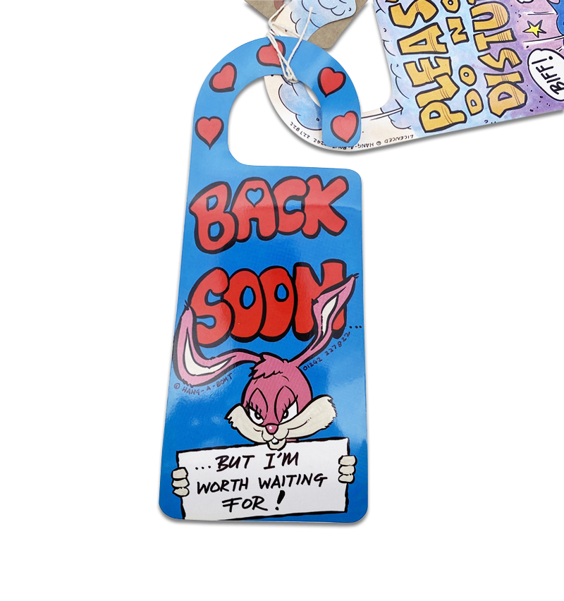 Set Of Two Fun Door Signs – Wearenotashop