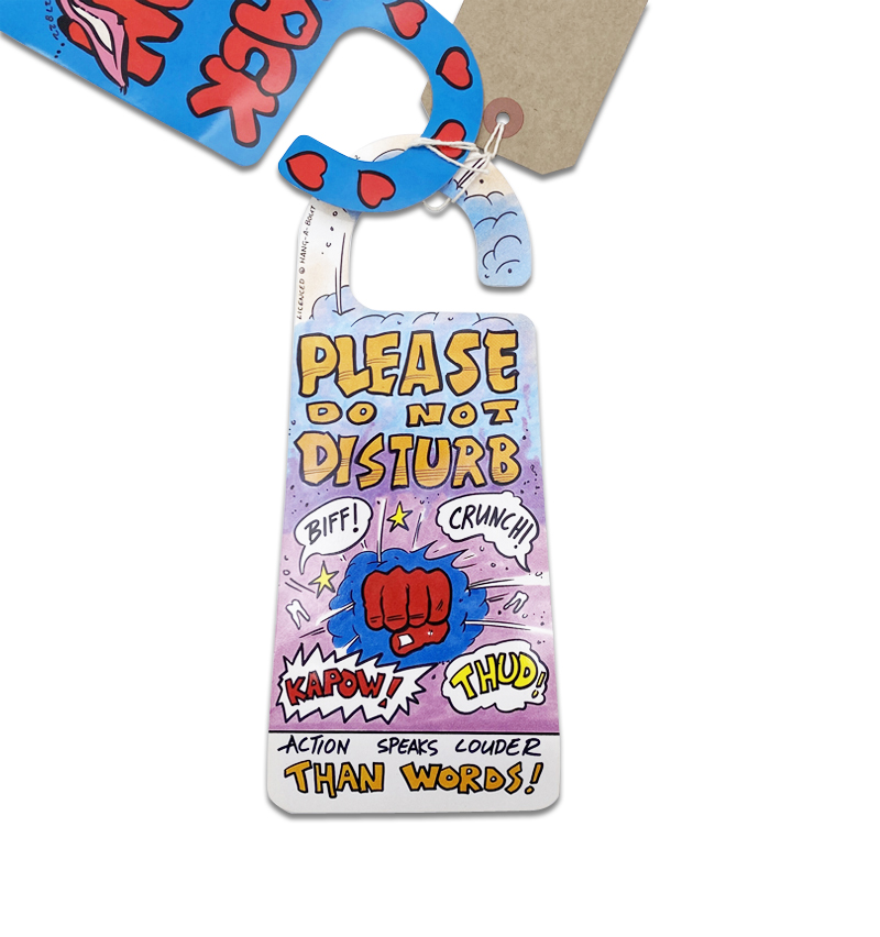 Set Of Two Fun Door Signs – Wearenotashop