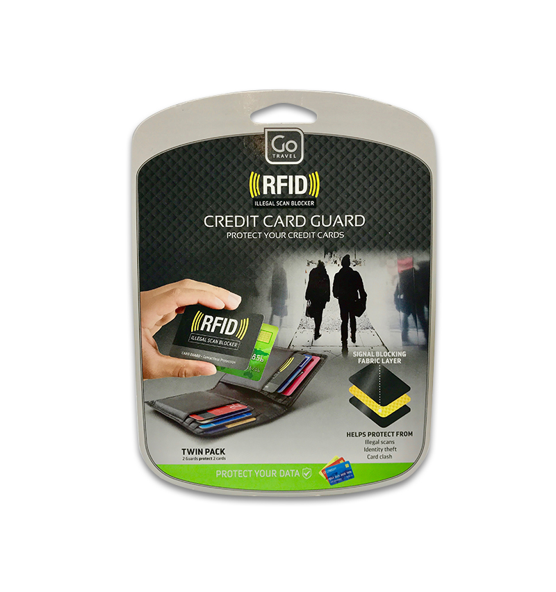 Two Pack Credit Card Guards With RFID Blockers – Wearenotashop