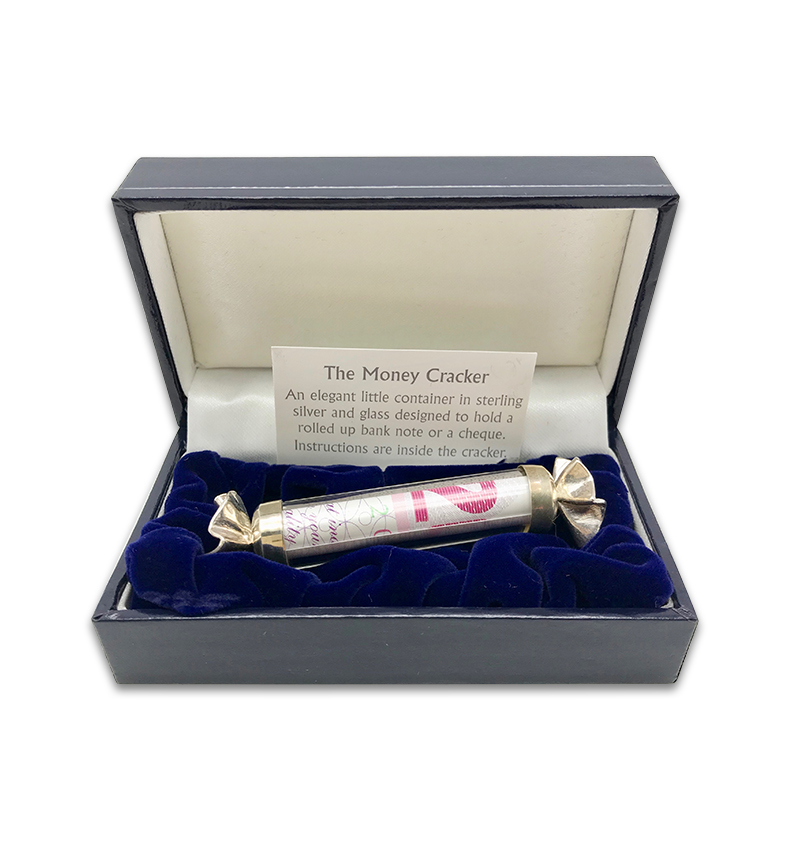 Sterling Silver And Glass Money Cracker – Wearenotashop