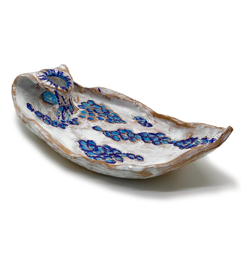 Boat Shaped Pottery Dish Hand Cast By Joanne Pace – Wearenotashop