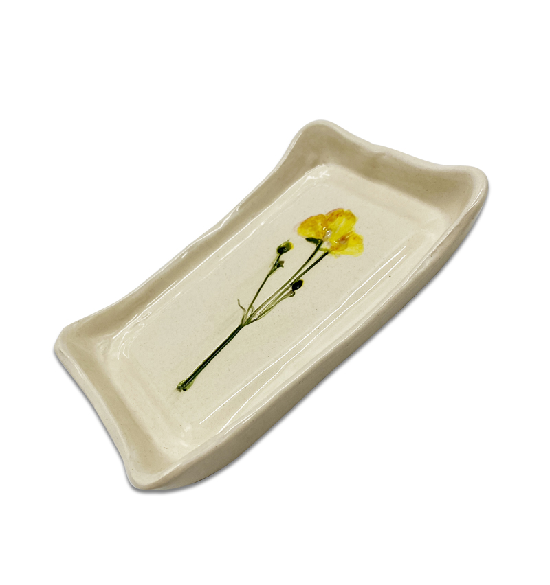 Hand Crafted Especially For Us – Rectangular Butter Dish – Two ...
