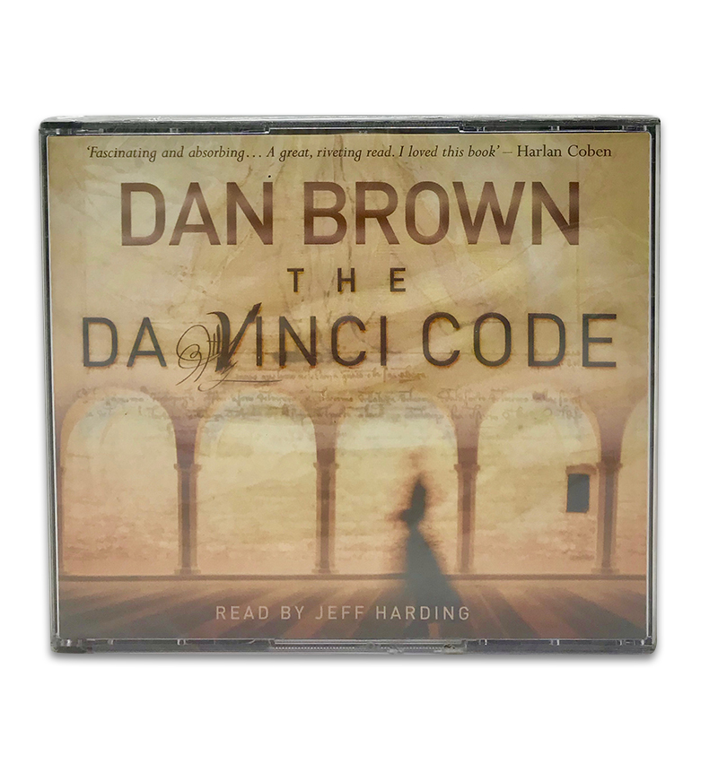 The Da Vinci Code By Dan Brown, Read By Jeff Harding – CD – Wearenotashop