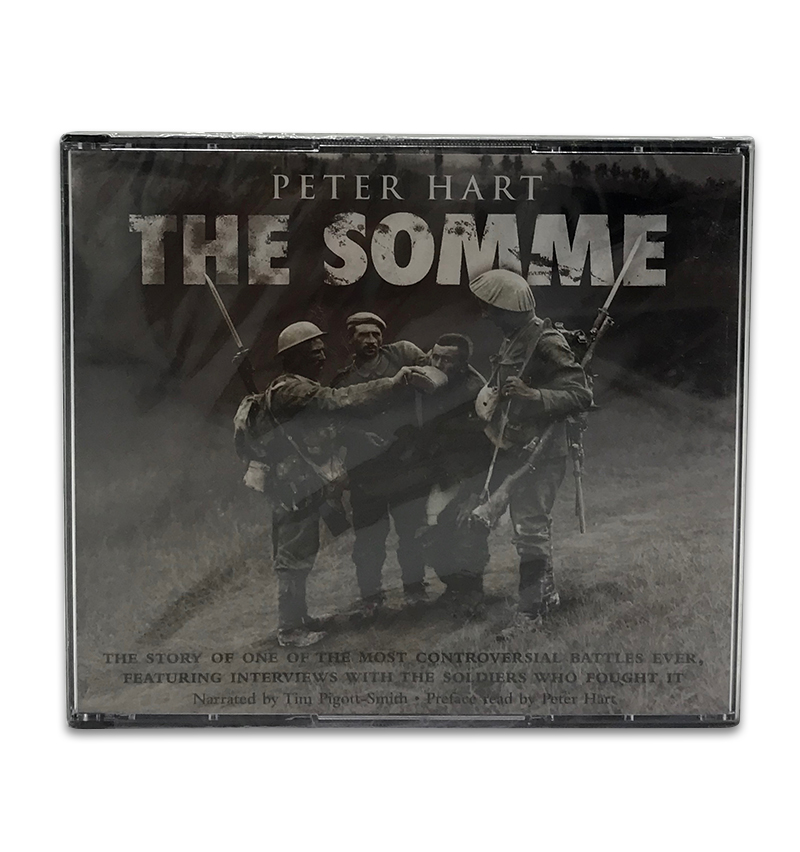 The Somme By Peter Hart, Read By Tim Pigot-Smith – CD – Wearenotashop