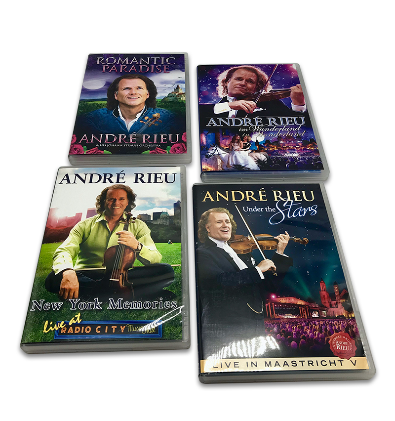 André Rieu And His Johann Strauss Orchestra – The DVD Collection – Four ...