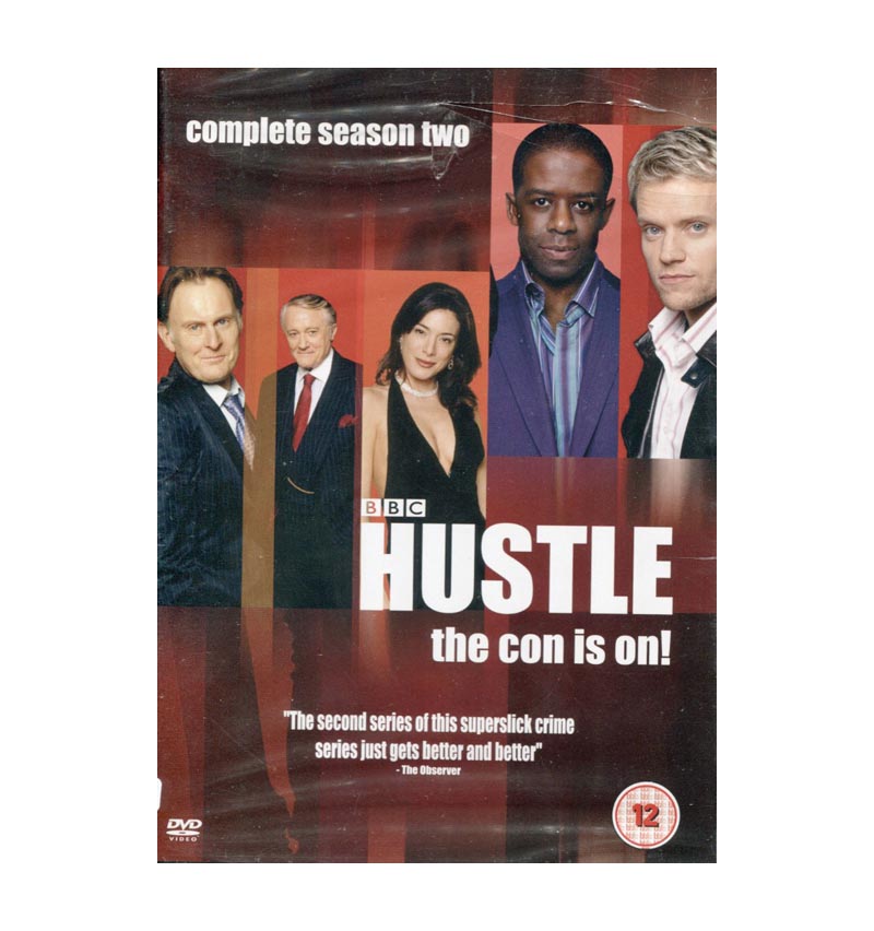 Hustle – Complete Season Two – 2 Disc Set DVD – 12 – Wearenotashop