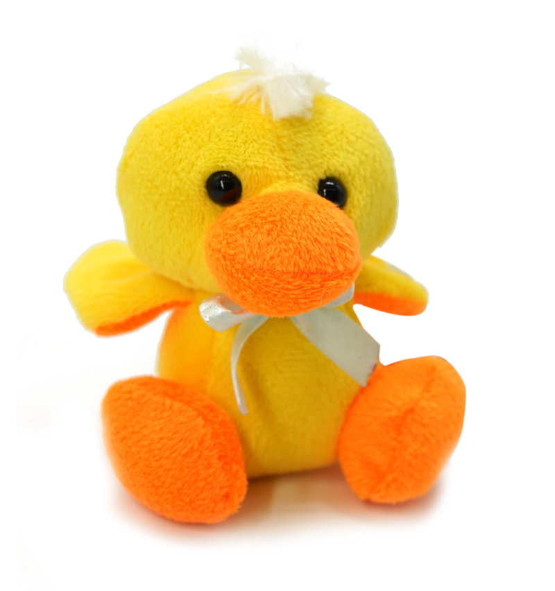 Soft Toy – Duckling With Pale Blue Coloured Bow – Wearenotashop