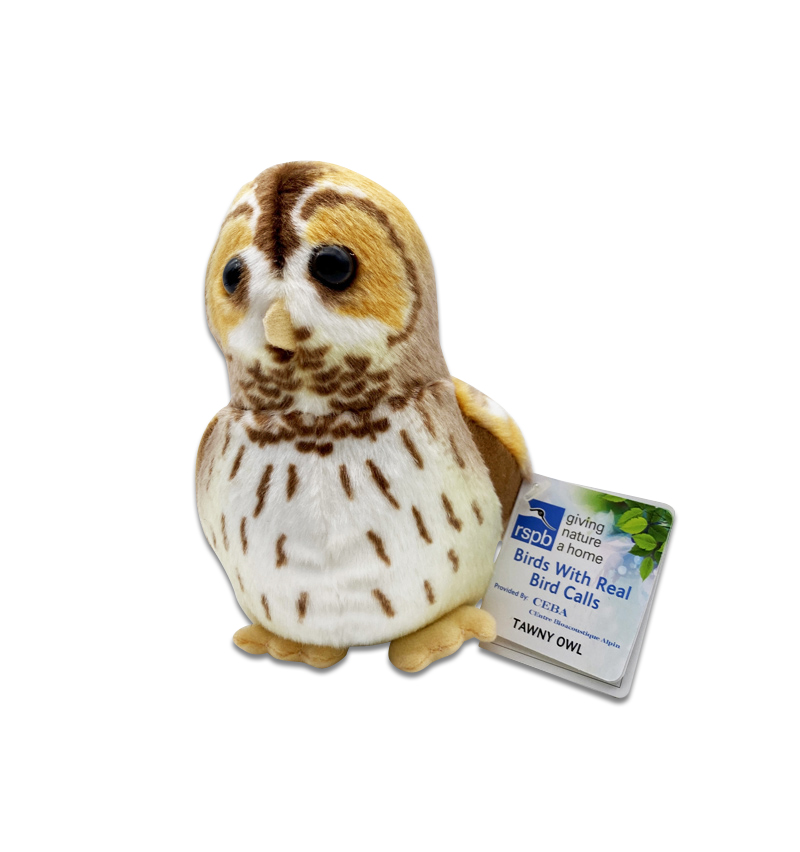 Singing Soft Toy Bird – Tawny Owl – Wearenotashop