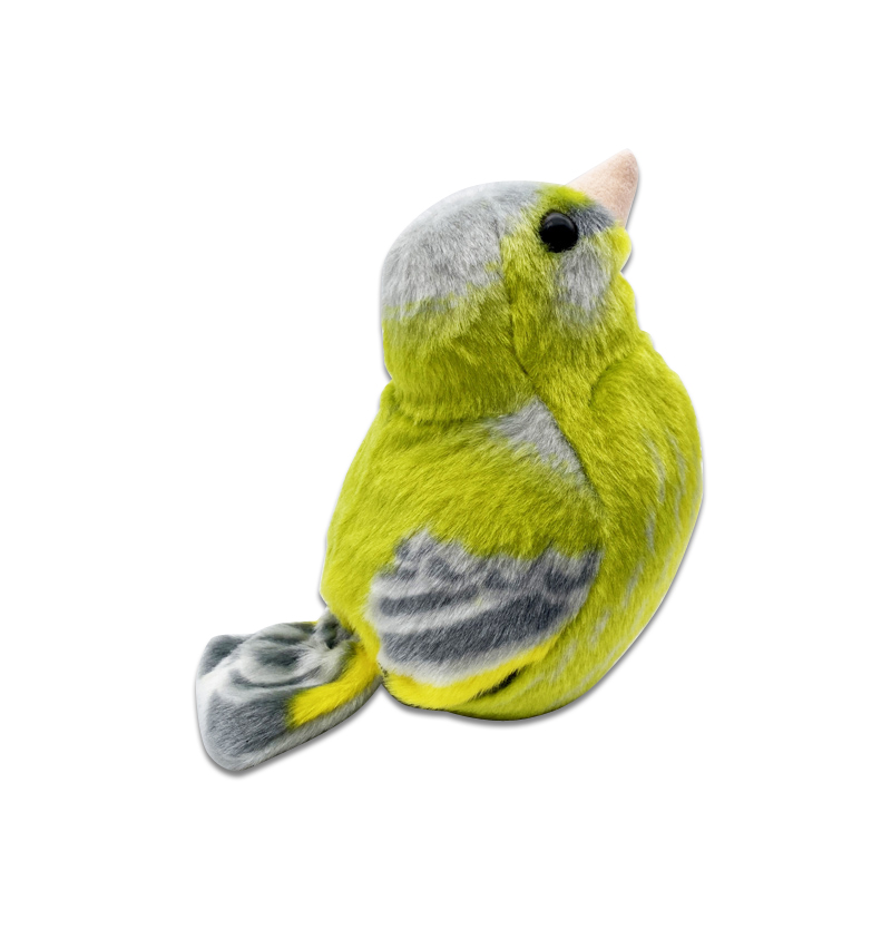 Singing Soft Toy Bird – Greenfinch – Wearenotashop