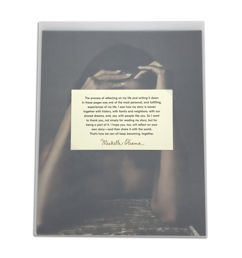 DE LUXE FIRST EDITION. SIGNED. Becoming By Michelle Obama – Wearenotashop