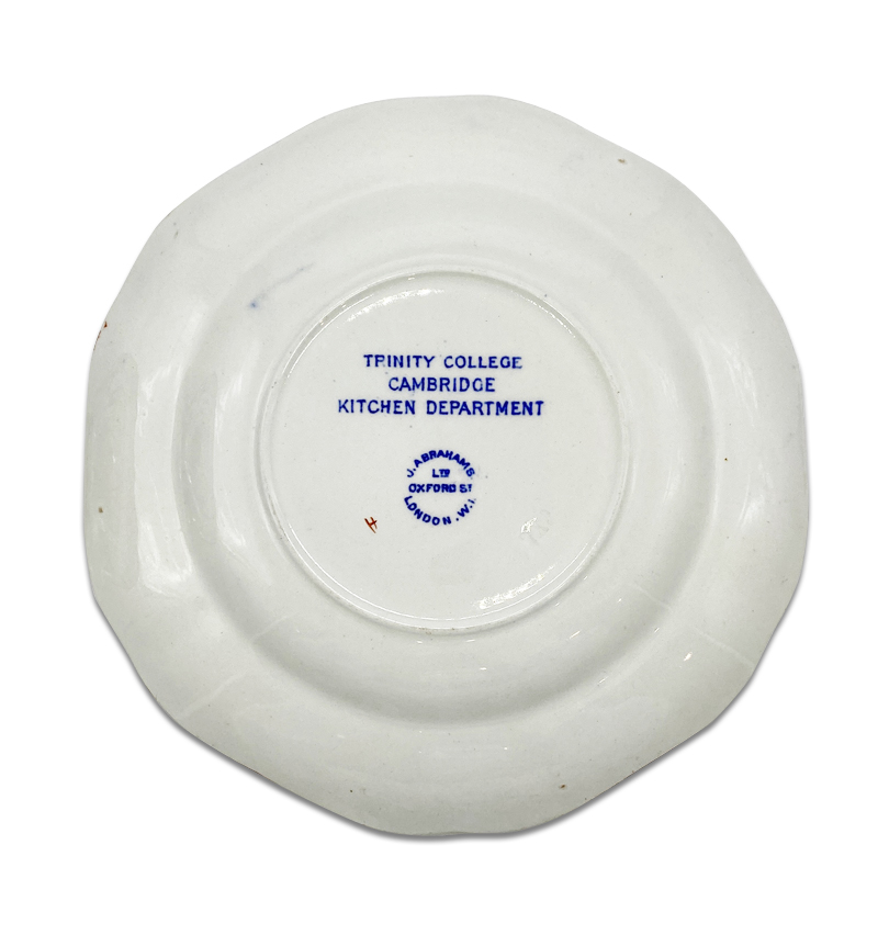 Pair Of Trinity College Cambridge Plates – Oriental Bird – Circa early ...