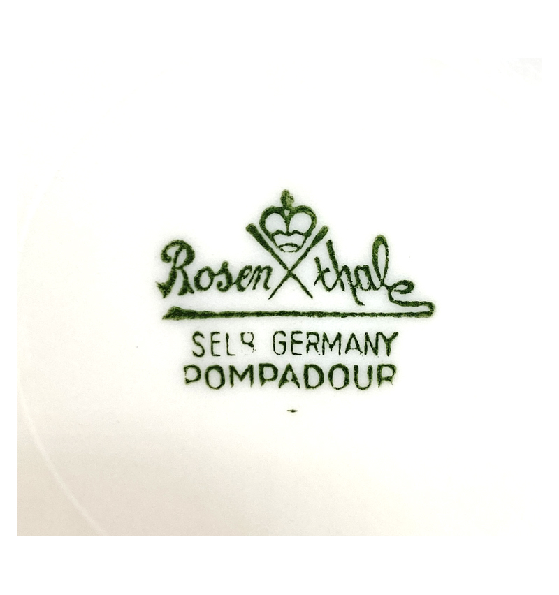 Beautiful Rosenthal Pompadour Dinner Plates – Selb Germany – Floral ...