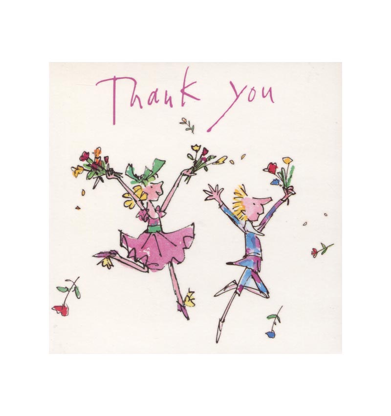 Quentin Blake Thank You Card – Wearenotashop