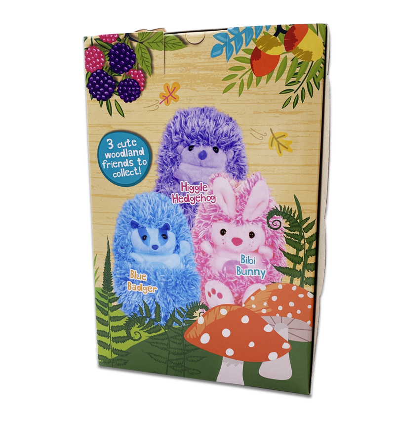 Curlimals Interactive ‘Blue The Interactive Badger’ Soft Toy With Over ...