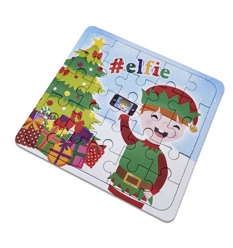 Mini Christmas Elfie Paper Jigsaw Puzzle – Wearenotashop