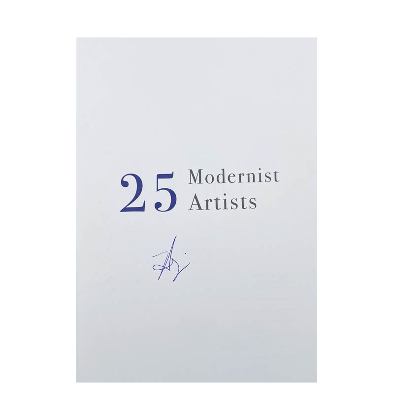 SIGNED: 25 Modernist Artists By Joseph Agius – Wearenotashop