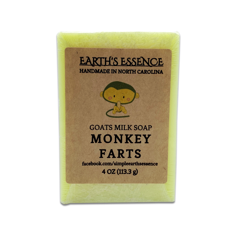 Handmade ‘Monkey Farts’ Goats Milk Soap – Wearenotashop