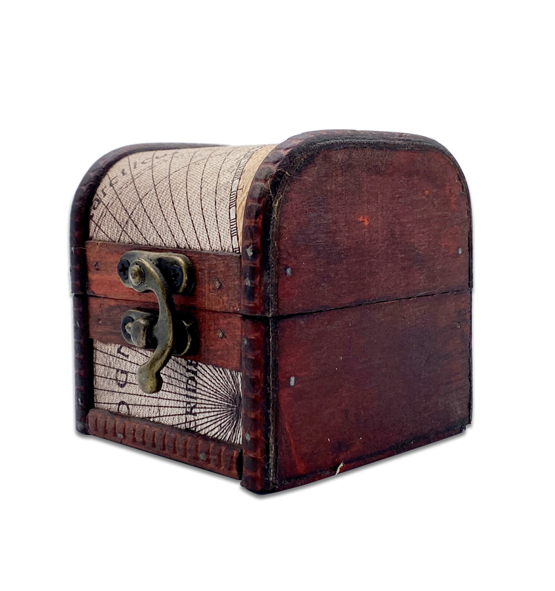 Brand New Vintage – Style Jewellery Treasure / Trinket Box – Chart ...