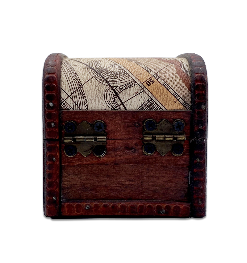 Brand New Vintage – Style Jewellery Treasure / Trinket Box – Chart ...