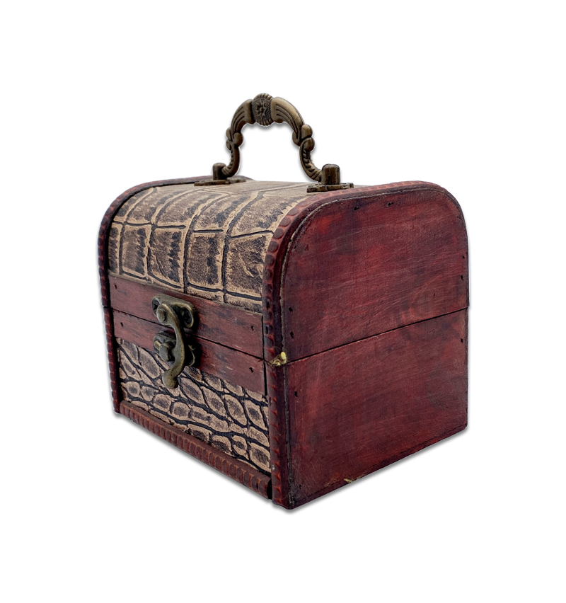 Brand New Vintage – Style Jewellery Treasure / Trinket Box – Aligator ...