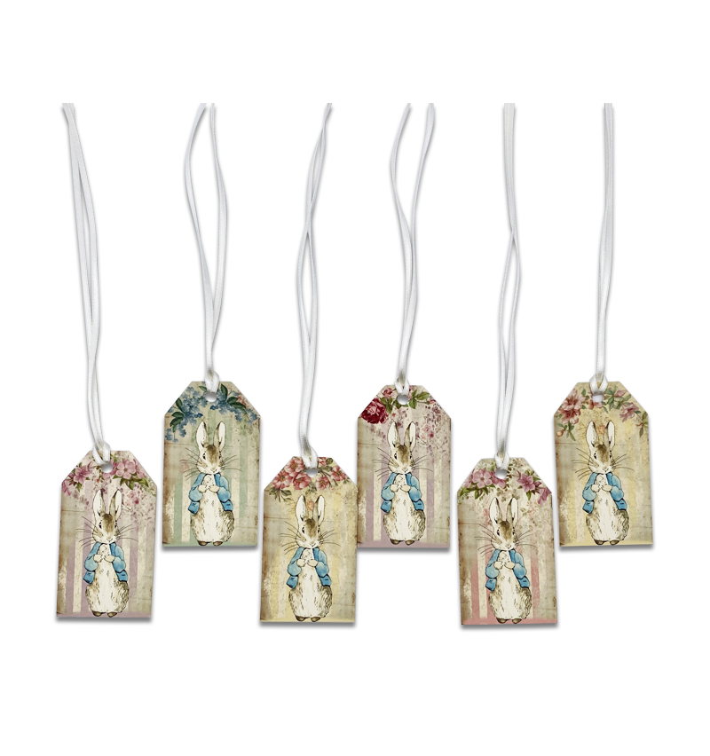 Packet Of Six Peter Rabbit Gift Tags – Wearenotashop