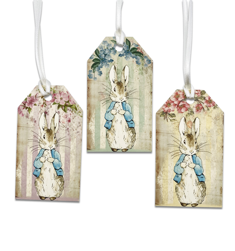 Packet Of Six Peter Rabbit Gift Tags – Wearenotashop