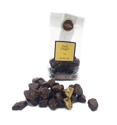 Dark Ginger Chocolates – 250g – Malta Chocolate Factory – Wearenotashop