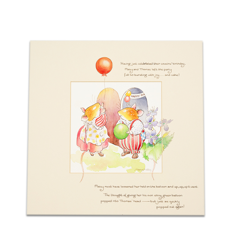 Original Signed Ink And Watercolour – Maisy, Thomas And The Lost ...