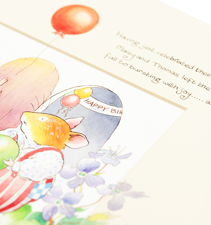 Original Signed Ink And Watercolour – Maisy, Thomas And The Lost ...