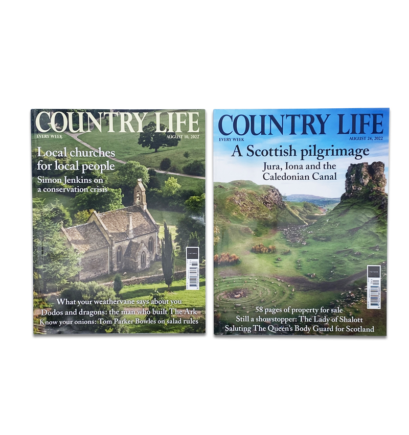 Four Country Life Magazines – August 2022 – Wearenotashop