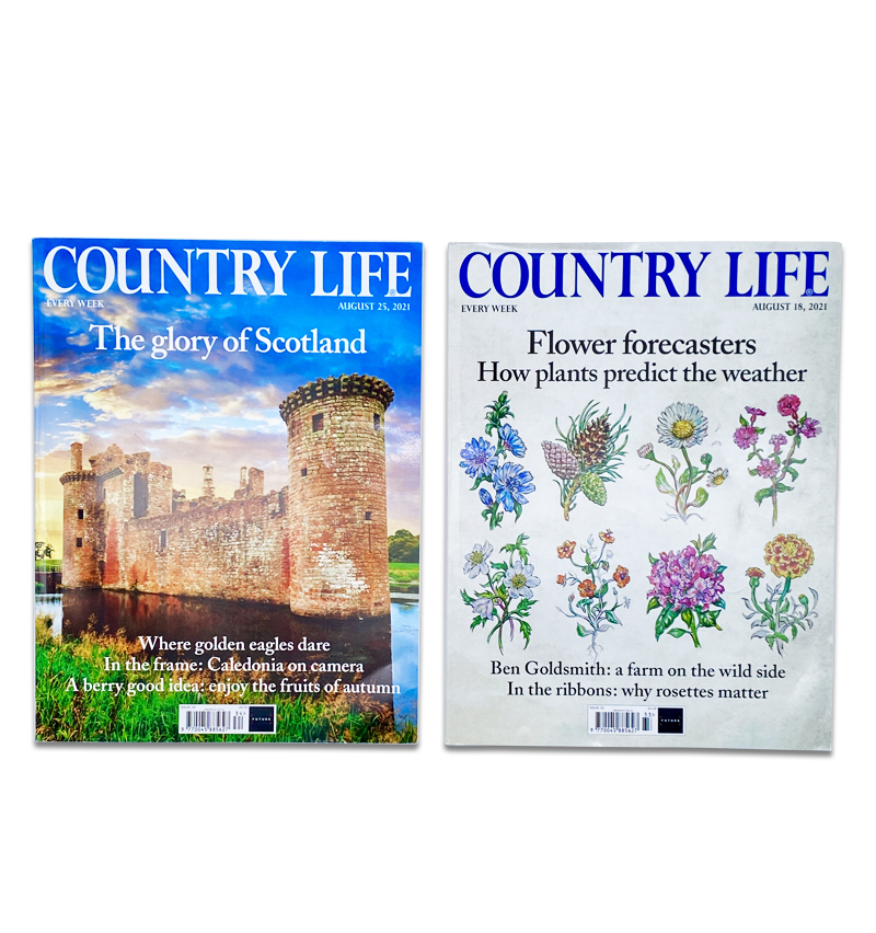 Four Country Life Magazines – August 2021 – Wearenotashop