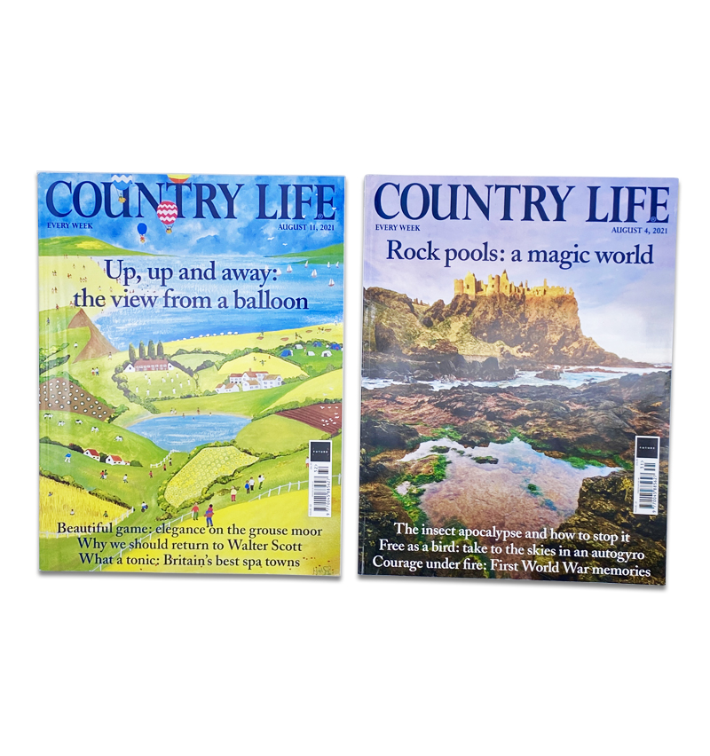 Four Country Life Magazines – August 2021 – Wearenotashop