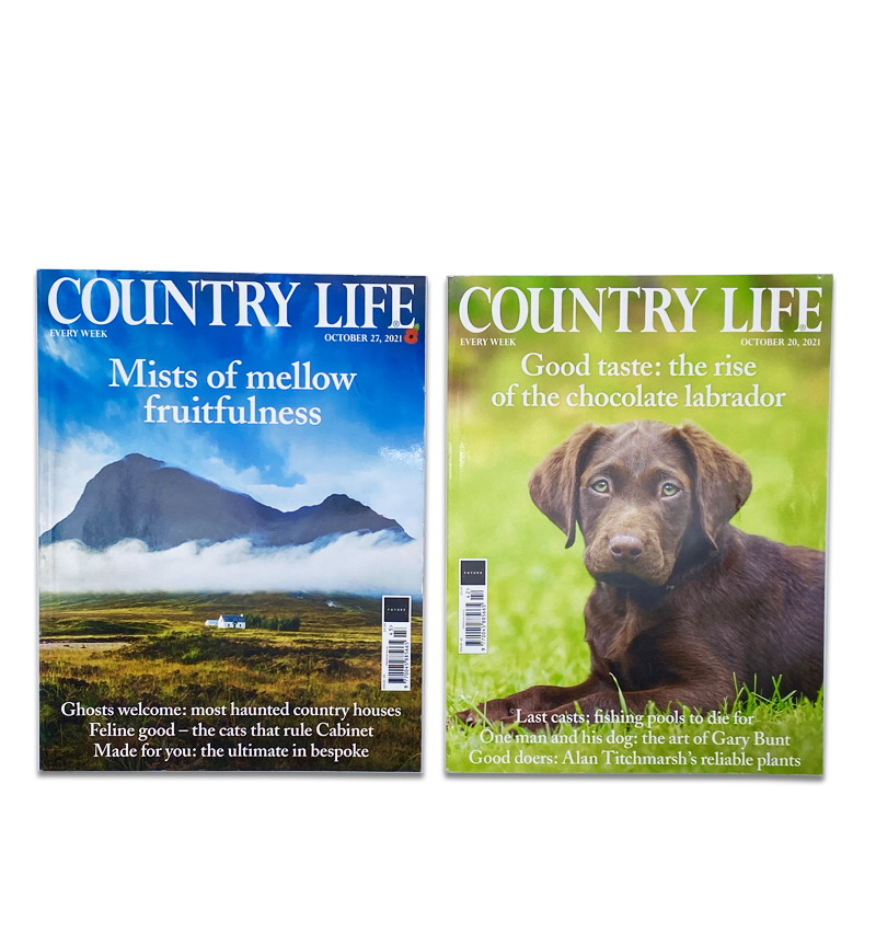 Four Country Life Magazines – October 2021 – Wearenotashop
