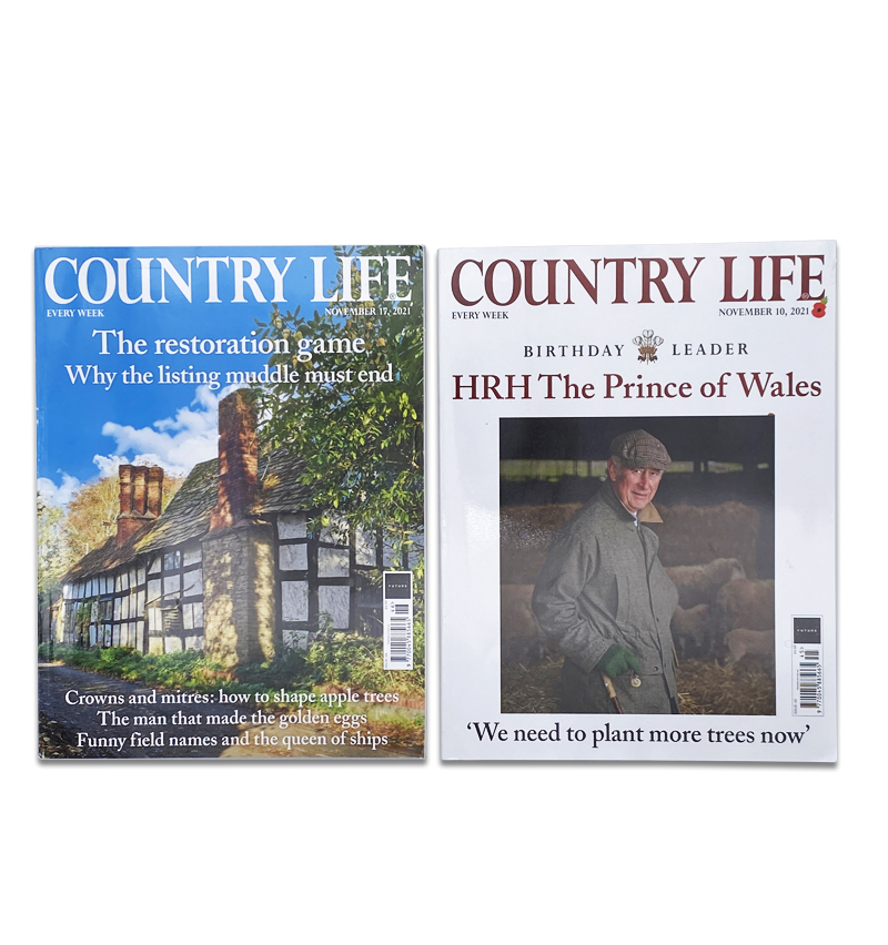 Four Country Life Magazines – November 2021 – Wearenotashop