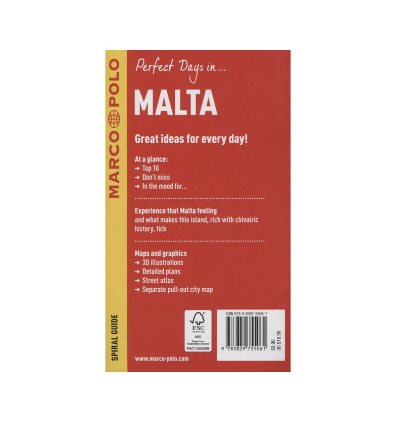 Malta Marco Polo Spiral Guide (Marco Polo Spiral Guides) By Marco Polo ...