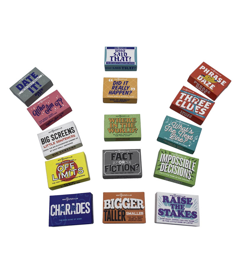 Matchbox Mini Games – Wearenotashop