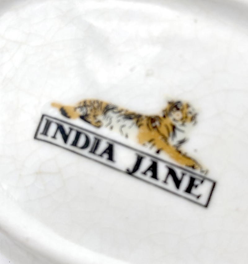 Ceramic India Jane Insects And Floral Trinket Dish – Wearenotashop