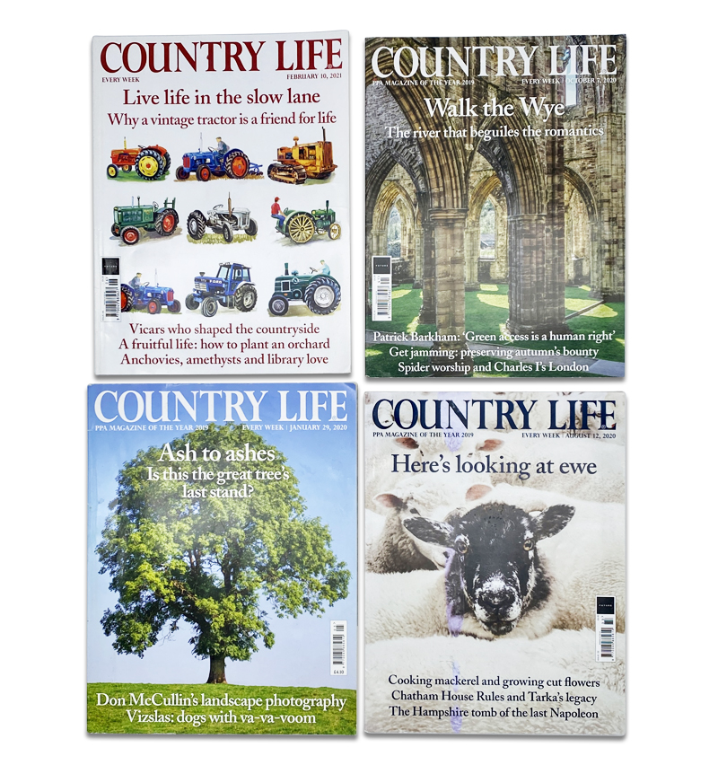Four Country Life Magazines – The Voice Of The Countryside Editions ...