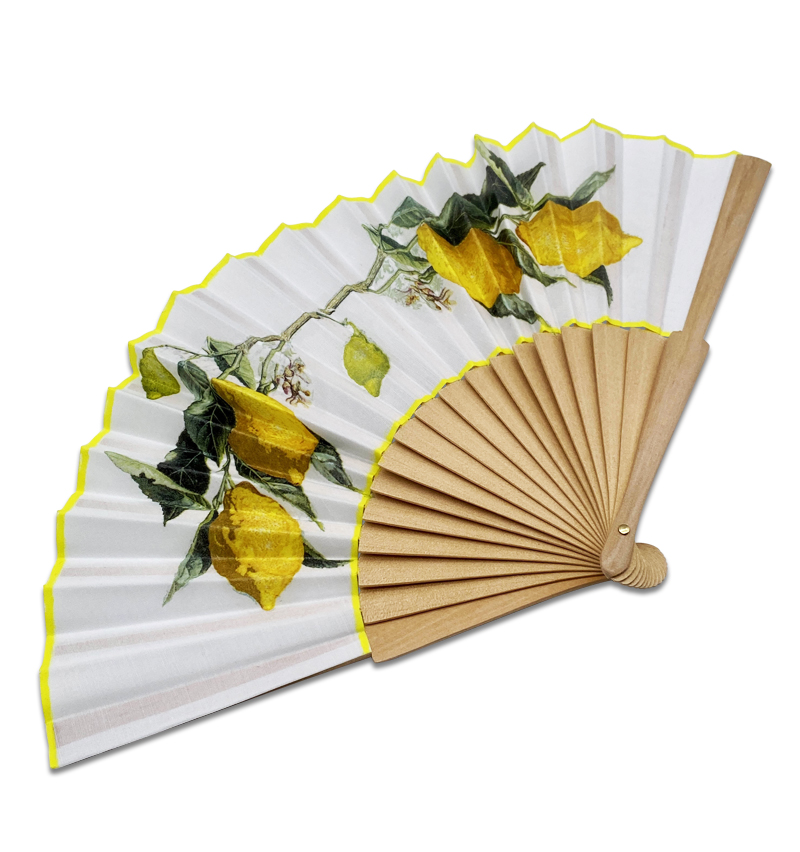 Spanish Lemons Folding Hand Fan – Wearenotashop