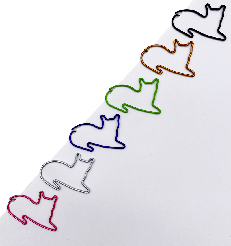 Thirty Kitten / Cat Paper Clips – Assorted Colours – Wearenotashop