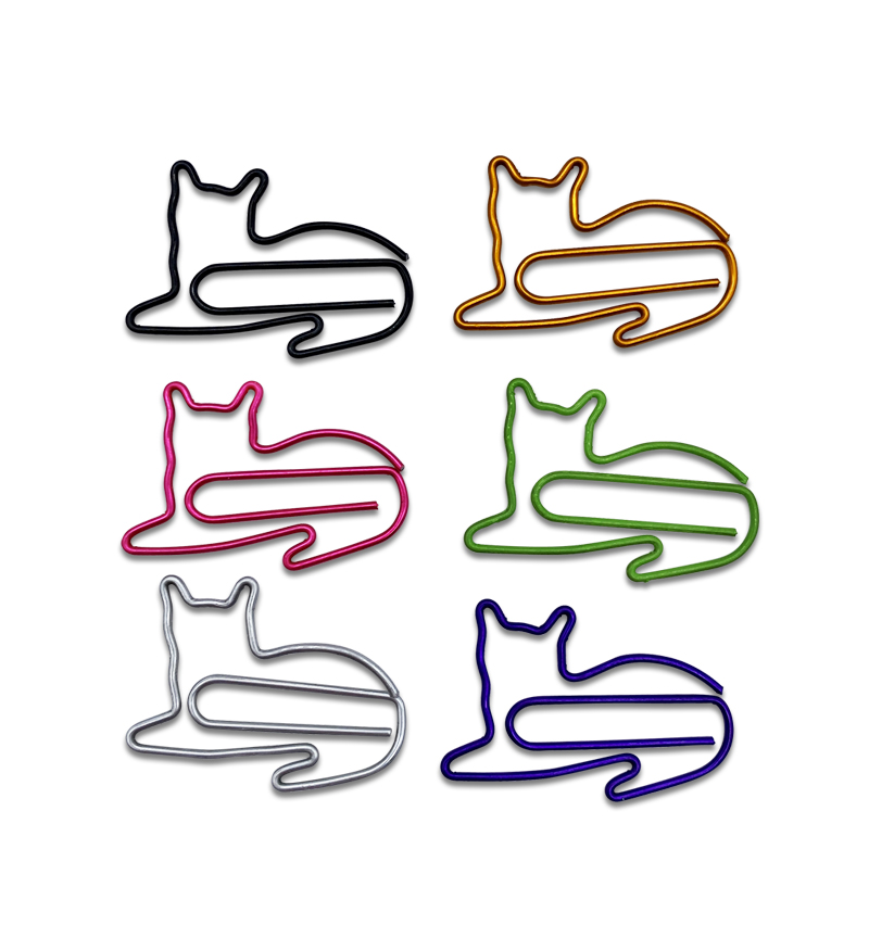 Thirty Kitten / Cat Paper Clips – Assorted Colours – Wearenotashop