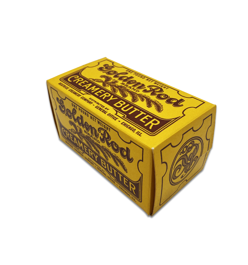 Vintage American ‘Golden Rod Creamery Butter’ Box – Circa 1930s ...