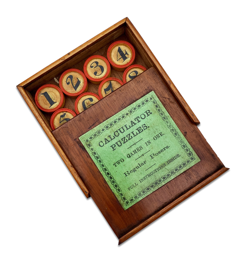 Rare And Collectible Vintage Game – Calculator Puzzles: Two Games In ...