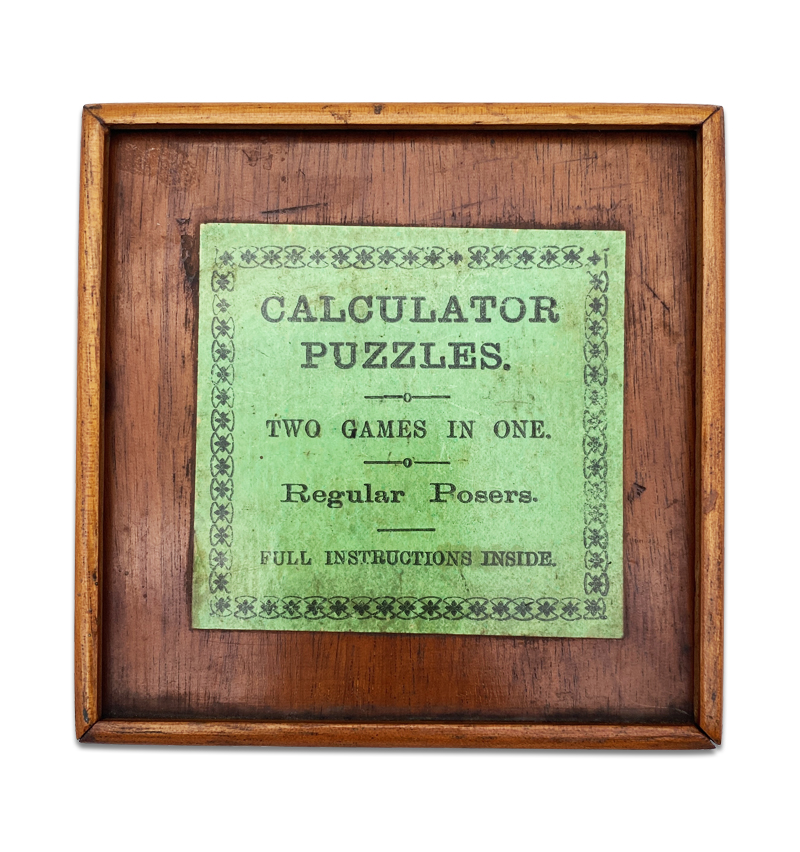 Rare And Collectible Vintage Game – Calculator Puzzles: Two Games In ...